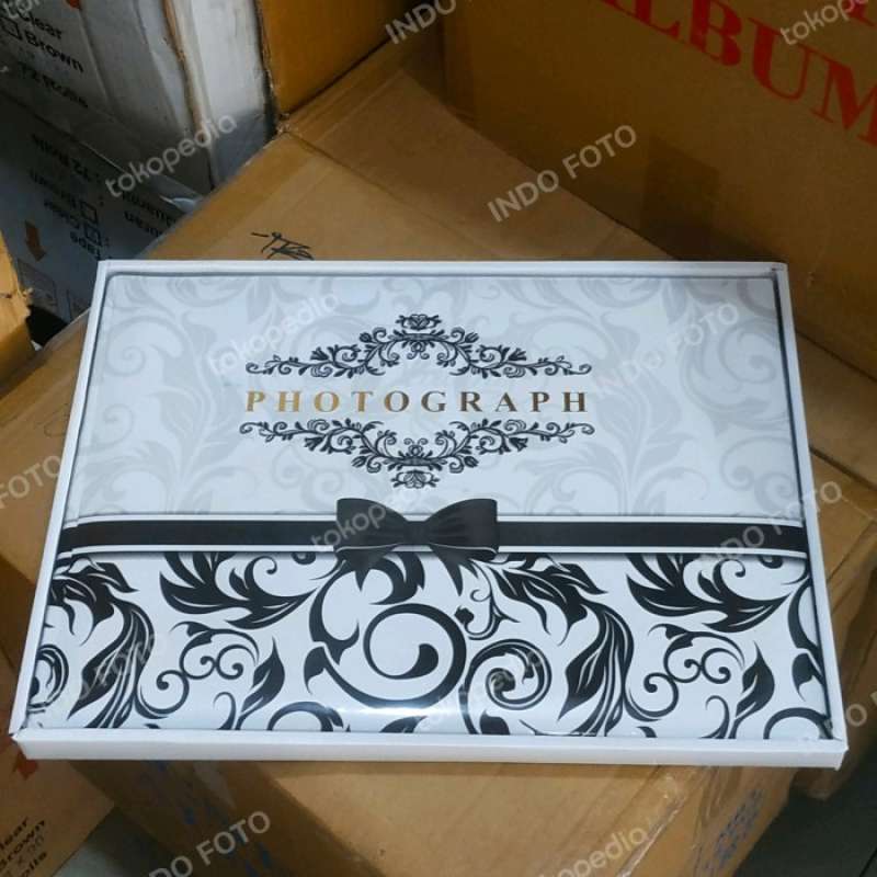 Jual Album Foto Jumbo 20sheet Magnetic Black Sheet/album Blacksheet 20sheet Di Seller Circlet ...