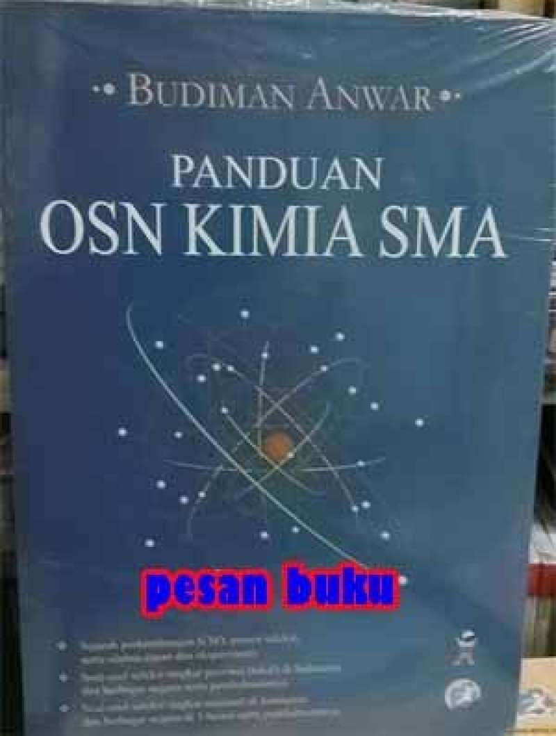 Promo Ori Buku Panduan Osn Kimia Sma - Budiman Anwar Diskon 26% Di ...