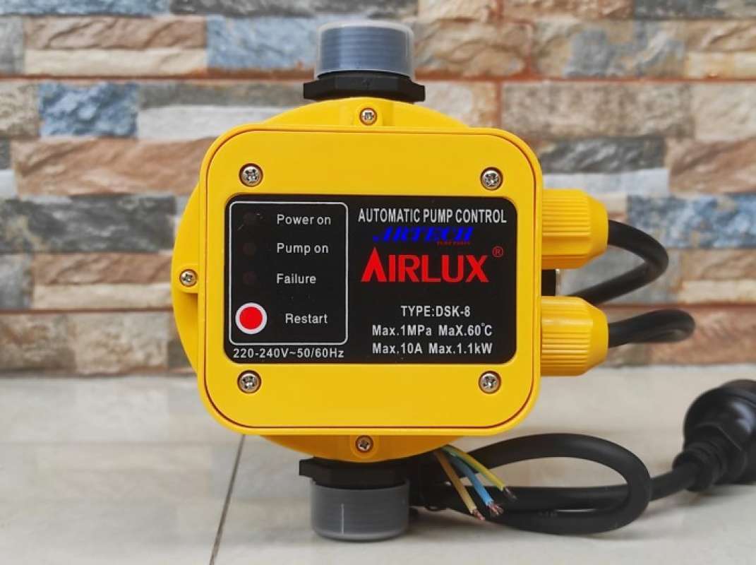 Promo Airlux Dsk-8 Otomatis Pompa Air (pressure Control) Diskon 23% Di Seller Riade Store ...