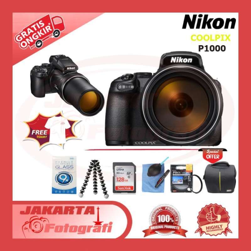 Promo Coolpix P1000 - Zoom Kamera 4k Uhd P-1000 Digital Camera Diskon ...