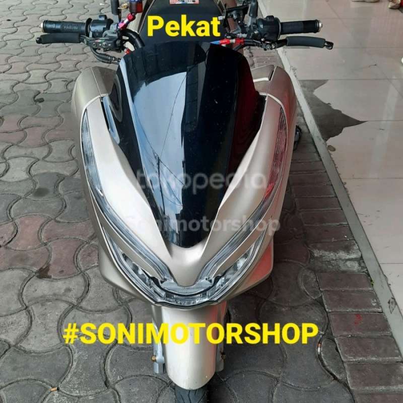 Promo Windshield Visor Pcx 150 Standar Bening Diskon 23% Di Seller ...