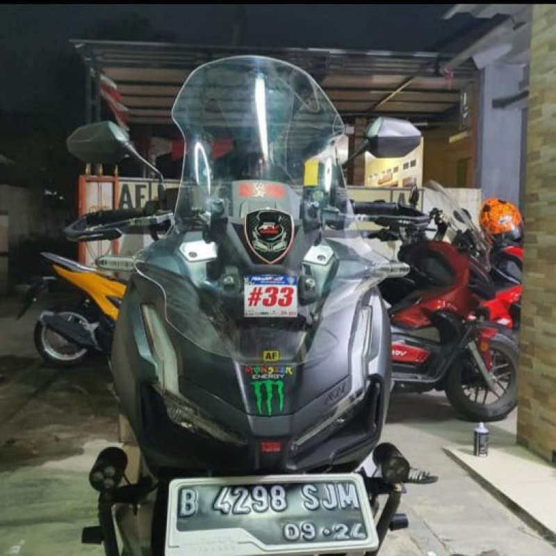Promo Windshield Honda Adv 150 Model Xadv Touring Diskon 23% Di Seller ...