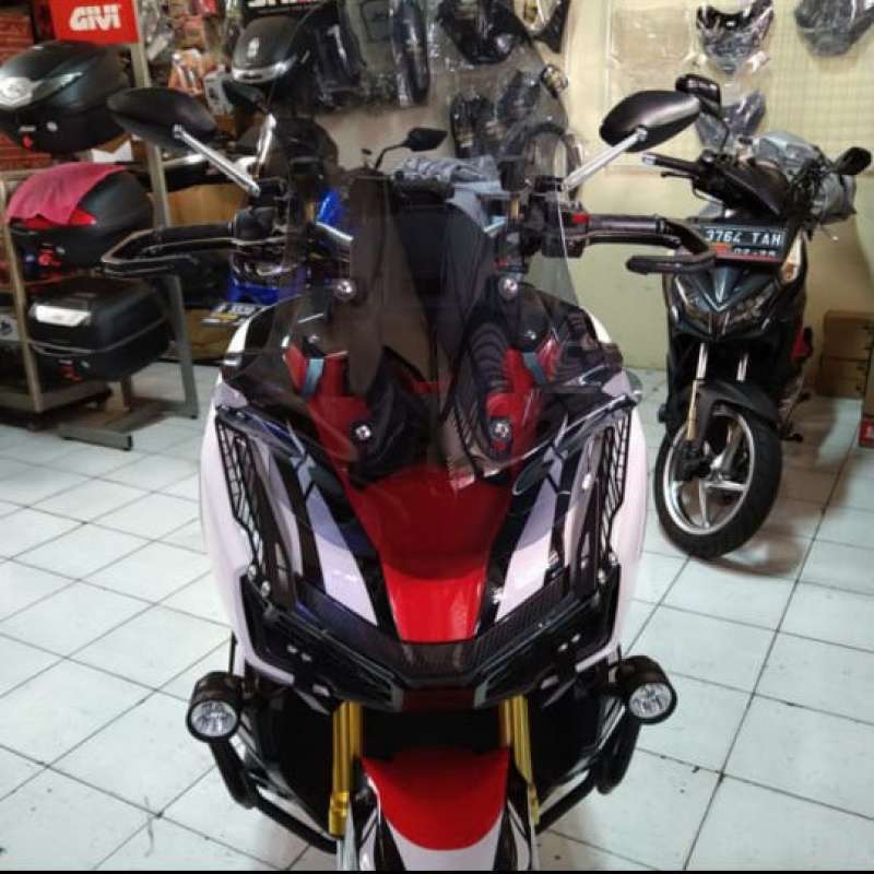 Promo Windshield Honda Adv 150 Model Xadv Touring Diskon 23% Di Seller ...