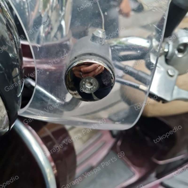 Promo Washer Nut Ring Visor Flyscreen Vespa Lx S Lxv Gts Gtv Ori Diskon ...