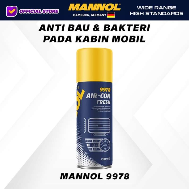 Promo Mannol 9978 - Hilangkan Bau & Bakteri Pada Kabin Mobil Diskon 23% ...