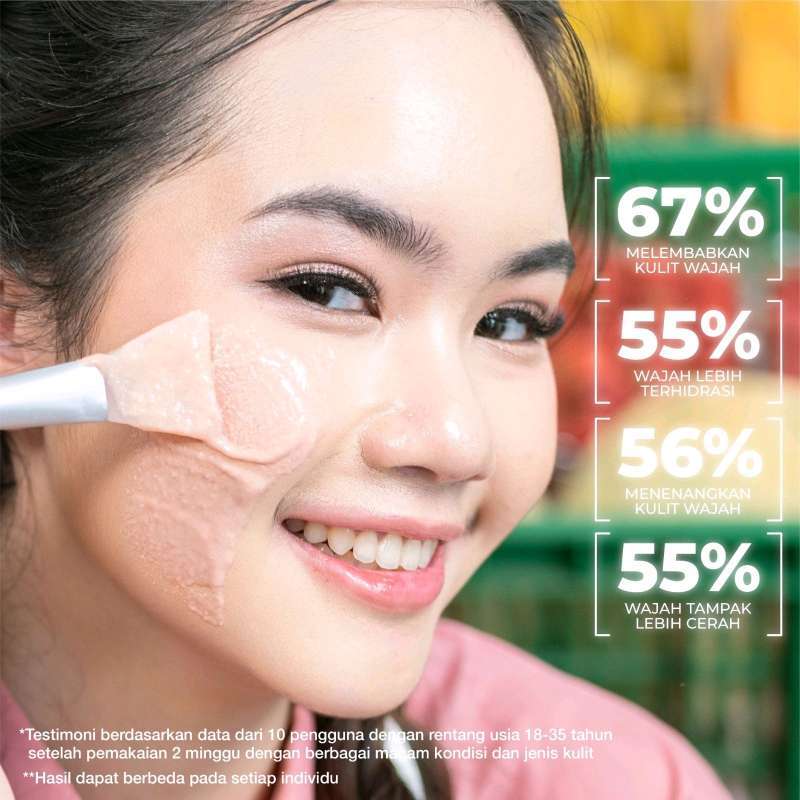 Promo Oh My Skin! Masker Wajah Organik Bpom Fullsize 65gr Face Mask ...