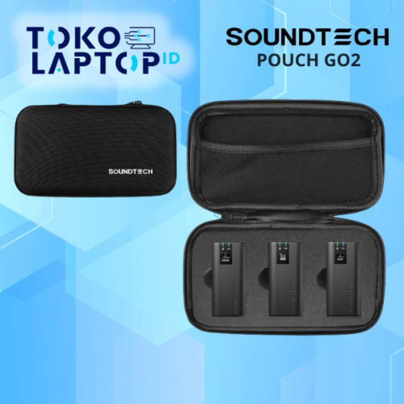 Promo Soundtech Go2 / Go2+ Pouch Bag Tempat Tas Diskon 23% Di Seller ...