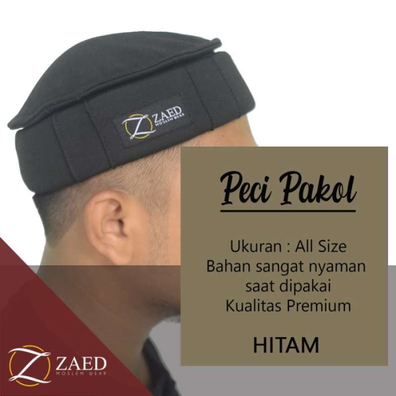 Promo Zaed Peci Pakol Taliban Afghanistan - Hitam Diskon 23% Di Seller ...
