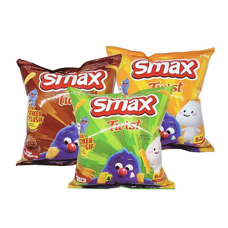 Promo Smax Twist - Snack Ekstrudat Bentuk Stik - 40 Gr - Sapi Panggang ...