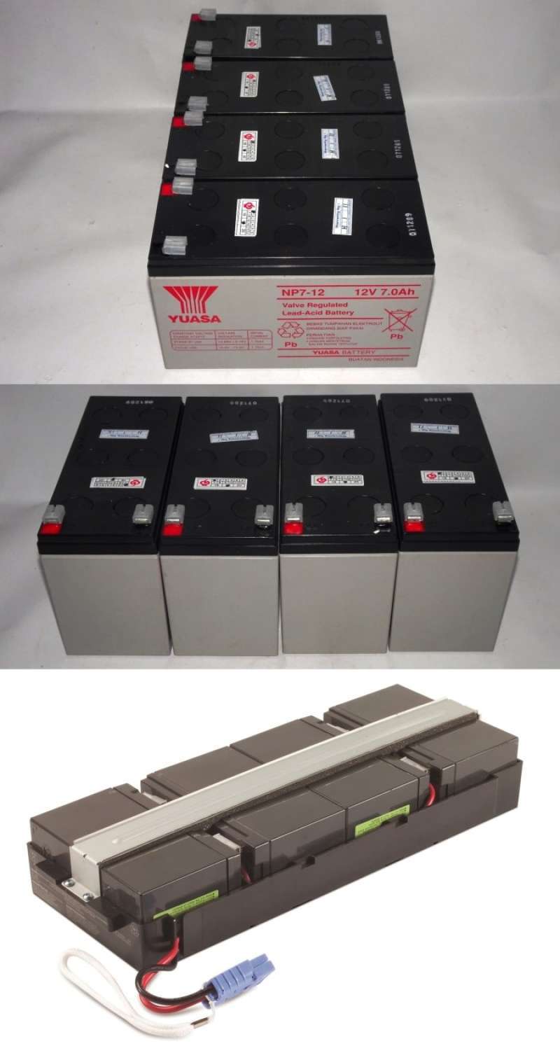 Promo Rbc31 Battery Competible For Ups Apc Surt1000xli. Baterai Yuasa Diskon 23% Di Seller ...