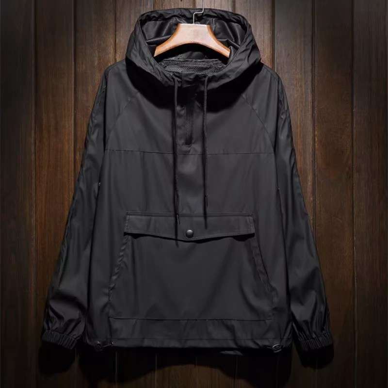 Promo Jaket Cagoule Pria Polos Simple Bgsr - Waterproof Distro Terbaru ...