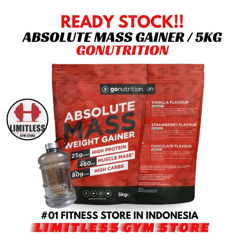 Jual Gn Absolute Mass Gainer 11 Lbs - 5kg Import Weight Gainer ...