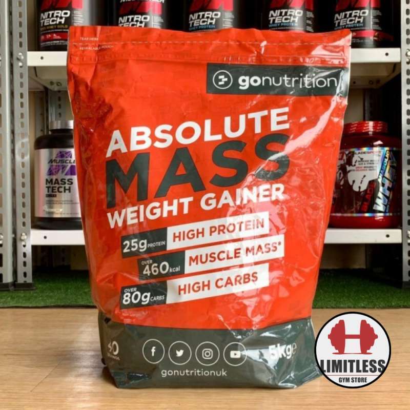 Jual Gn Absolute Mass Gainer 11 Lbs - 5kg Import Weight Gainer ...