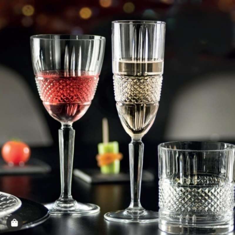 Promo Gelas Garansi Pecah/gelas Wine Rcr Crystal Briliante 230ml/gelas ...