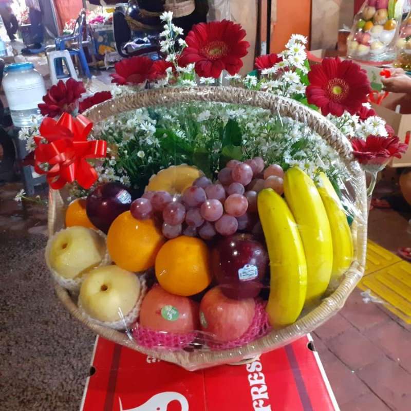 Jual Parcel Kranjang Buah Dan Bunga Di Seller Laris Parcel - Kramat ...