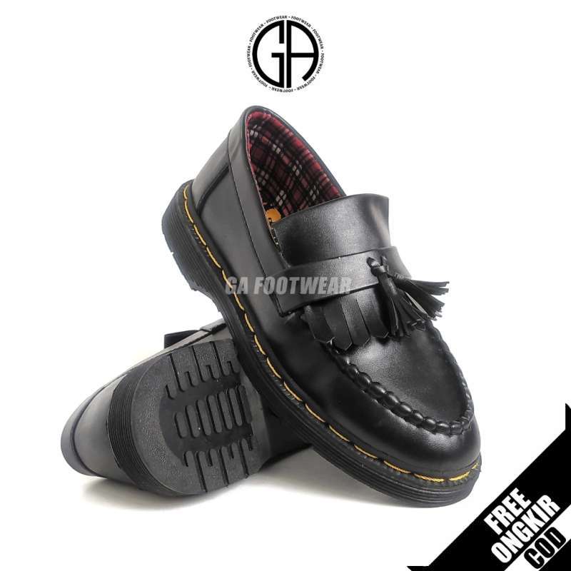 Promo Flan - Sepatu Docmart Loafers Pria Kulit Formal Kerja Kantor ...