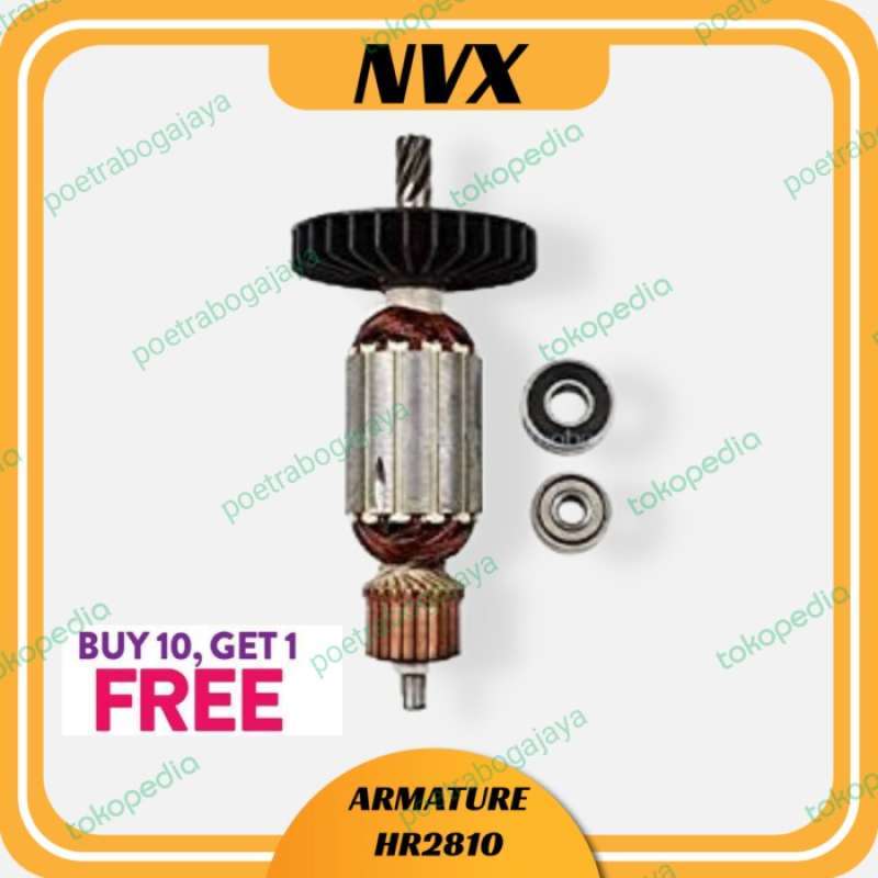 Promo Armature Angker Rotor Hr2810 Hr 2810 Rotary Hammer Diskon 23% Di Seller Kulee Store ...