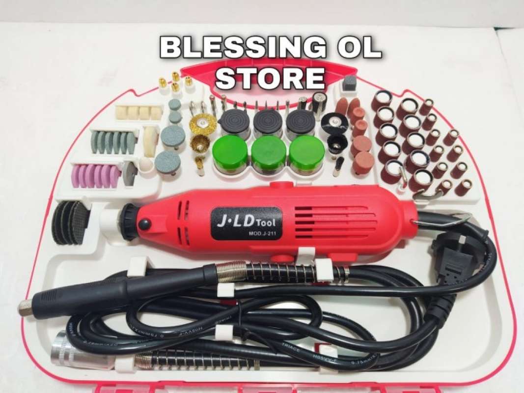 Promo Jld J211 Mini Die Grinder /tuner Kit Mesin Gerinda Mini 95 Pc Set ...