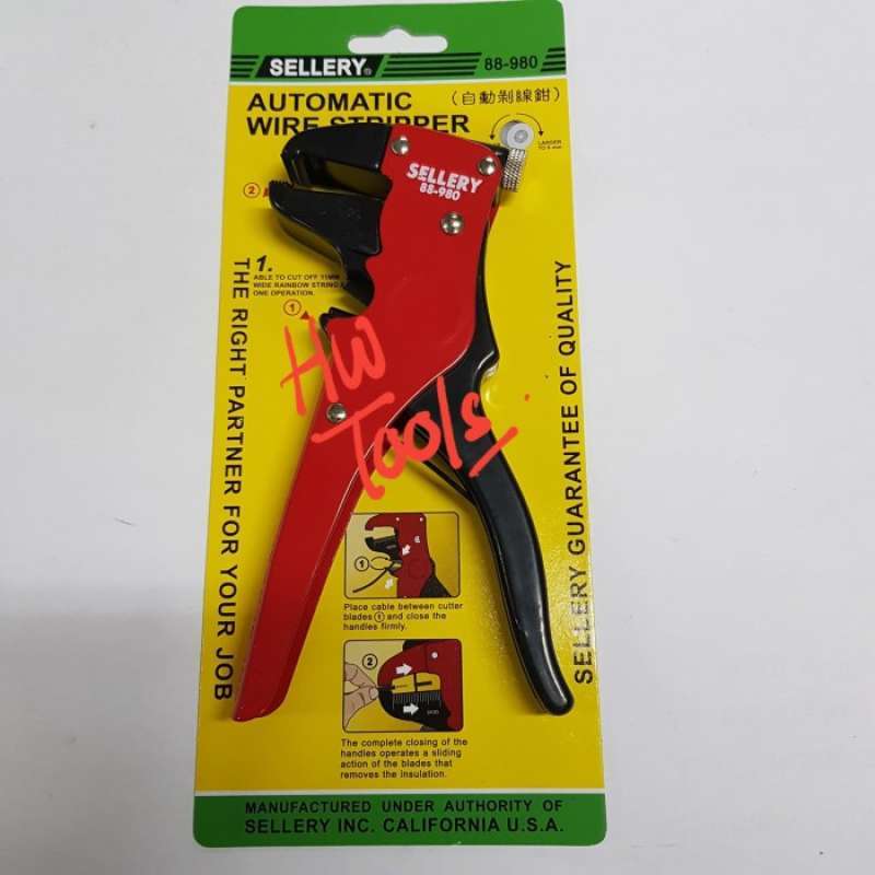 Promo Tang Kupas Kabel / Automatic Wire Stripper 88-980 Sellery Diskon ...