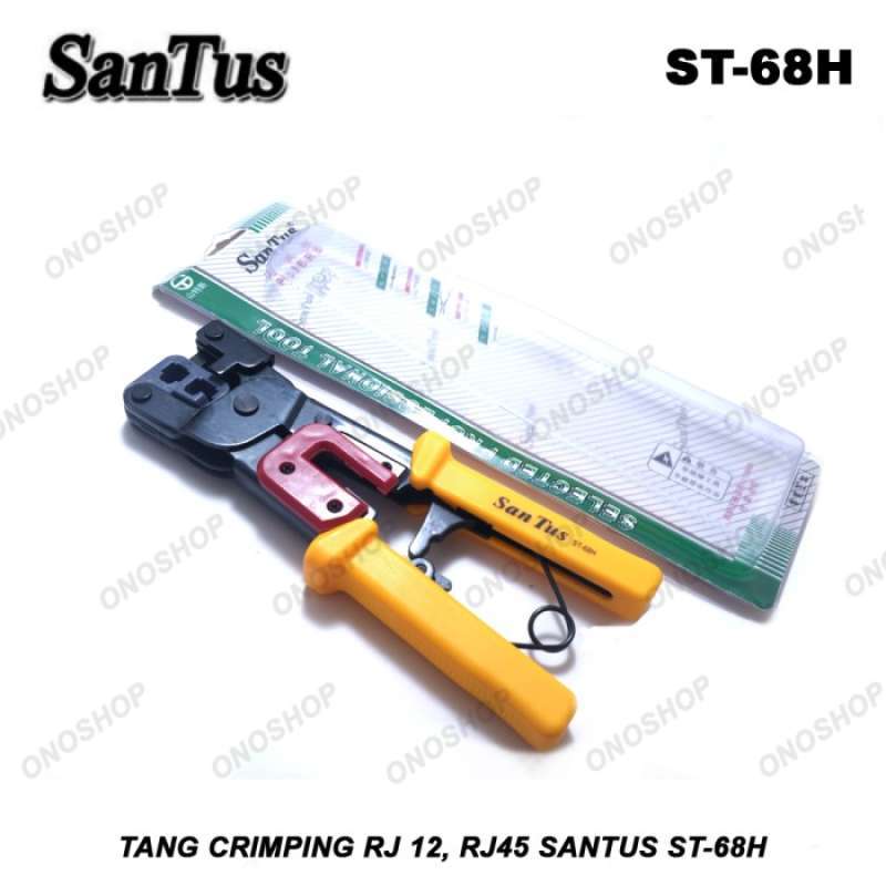 Promo Tang Crimping Rj 12, Rj45 Santus St-68h Diskon 23% Di Seller ...