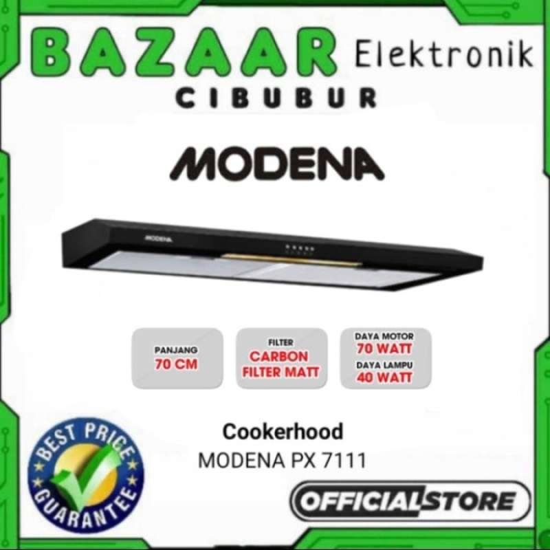 Promo Modena Slim Hood Px7111 Penghisap Asap Modena Px-7111 Cookerhood ...