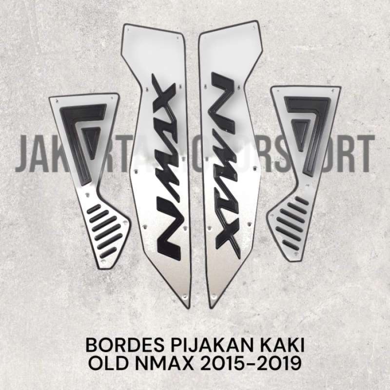 Promo Bordes Footstep Pijakan Depan Nmax New Mhr Black Terbaru 2024 ...