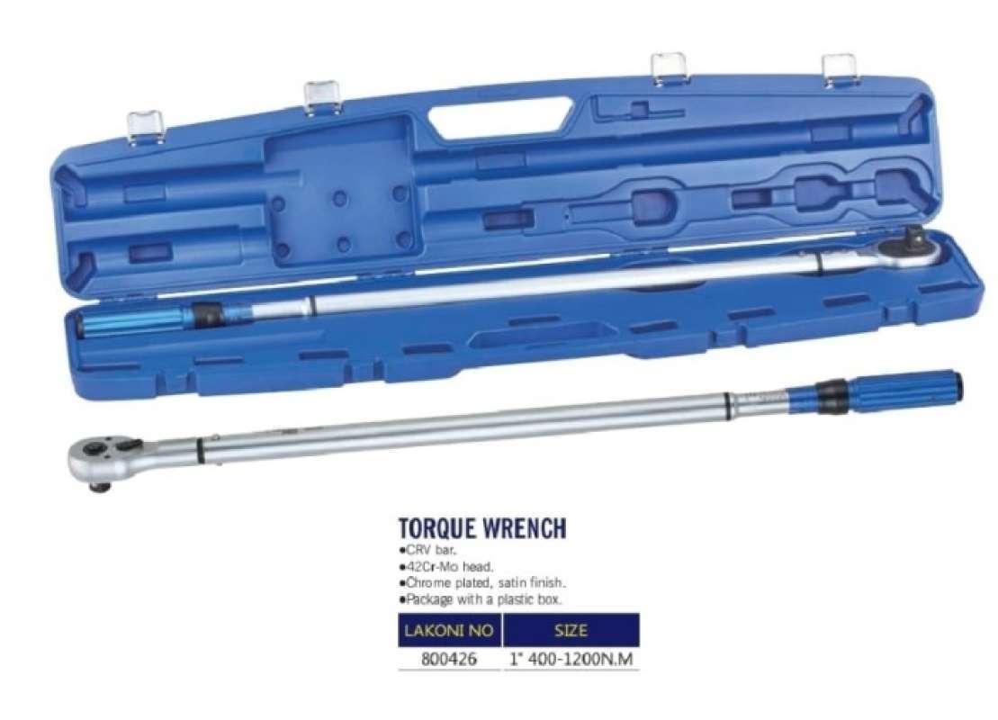 Promo Kunci Torsi Moment Torque Wrench Kunci Momen Torsi 10-60nm 800421 ...