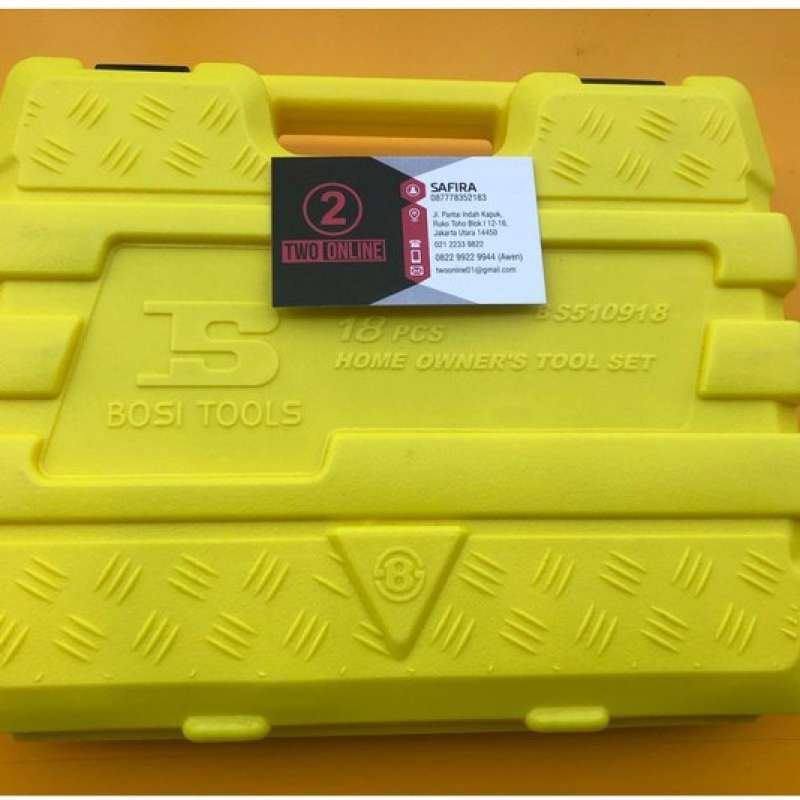 Promo Toolset Toolkit Toolbox Tool Set Tool Kit Tool Box 18pcs Bosi ...