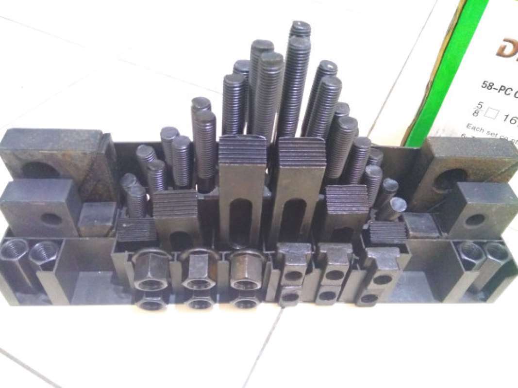 Promo Clamp Set 14 | Clamping Kit | Jepit Clamping Set | Klem Milling ...