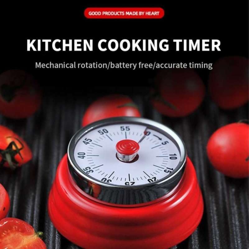 Promo Timer Masak Dapur Mechanical Magnetic Kitchen Countdown Diskon 23 ...