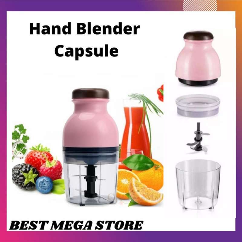 Jual Capsule Cutter Blender Bentuk Kapsul Serbaguna Food Chopper ...