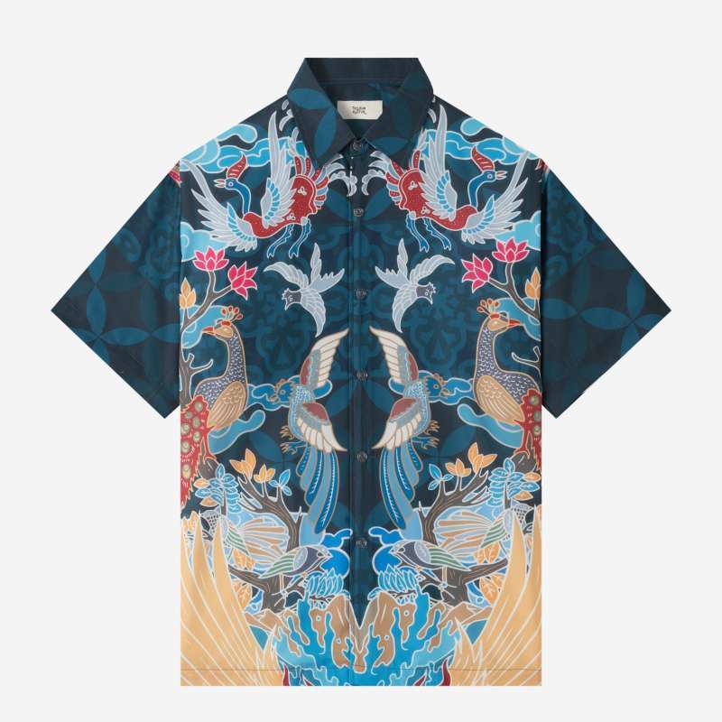 Promo Batik Print Telusur Kultur - Corak Nusantara - Sayap Hitam Diskon ...