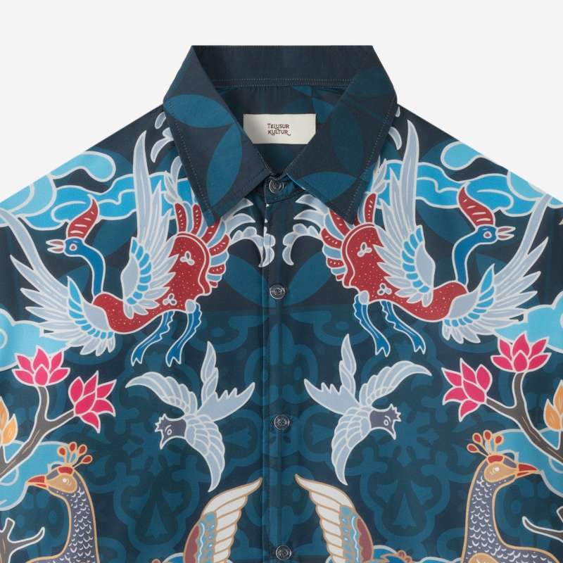 Promo Batik Print Telusur Kultur - Corak Nusantara - Sayap Hitam - Xxl ...