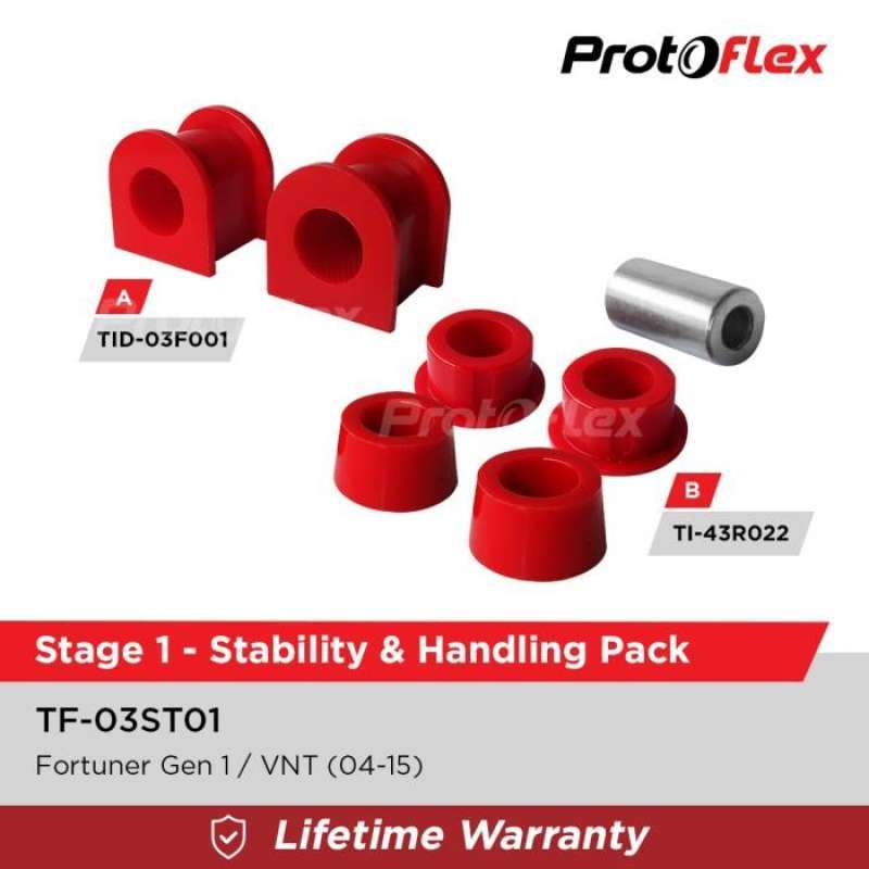 Jual Protoflex Stage 1 Stability & Handling Pack Fortuner Gen 1 Vnt 04 ...