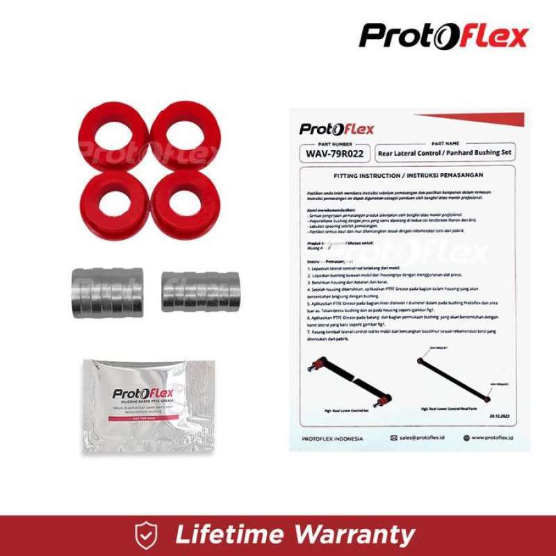 Jual Protoflex Rear Lateral Control / Panhard Bushing Set Wuling Air Ev ...