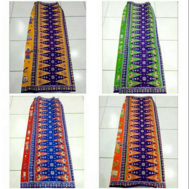 Promo New//baju Atasan Motif Ondel-ondel~blouse Batik Betawi~set Rok ...