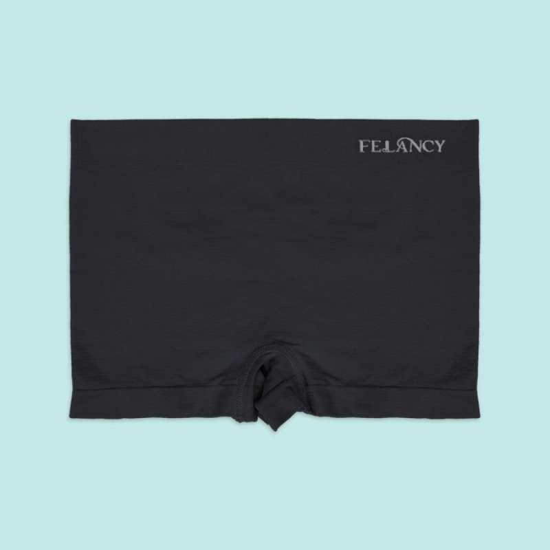 Jual Felancy Comfort Seamless Boxshort Panty 075-30098 - M Balck Di ...