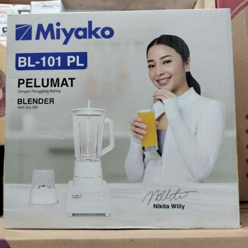 Promo Blender Miyako Bl-101 Pl 1liter 2in1 Diskon 23% Di Seller Zenkou ...