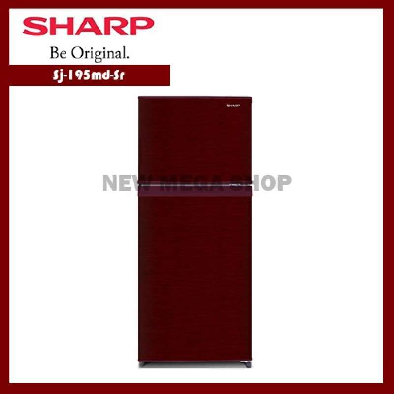 Promo Sharp Sj-195md-sr Kulkas 2 Pintu - Merah Diskon 23% Di Seller ...