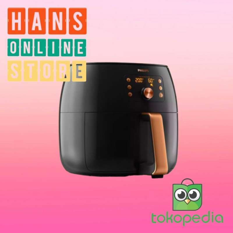 Promo Philips Hd9860/90 Xxl Premium Air Fryer - Black Diskon 23% Di ...