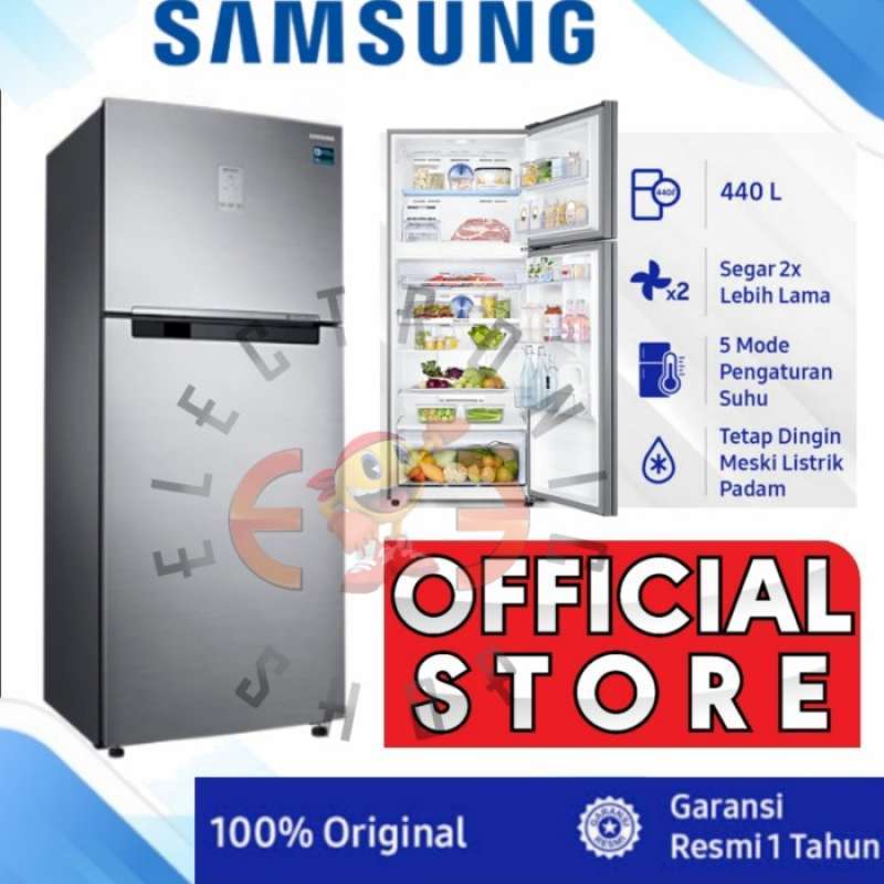 Promo Samsung Rt43k6231s8 Kulkas 2 Pintu 440l Twin Cooling Plus - Rt43 ...