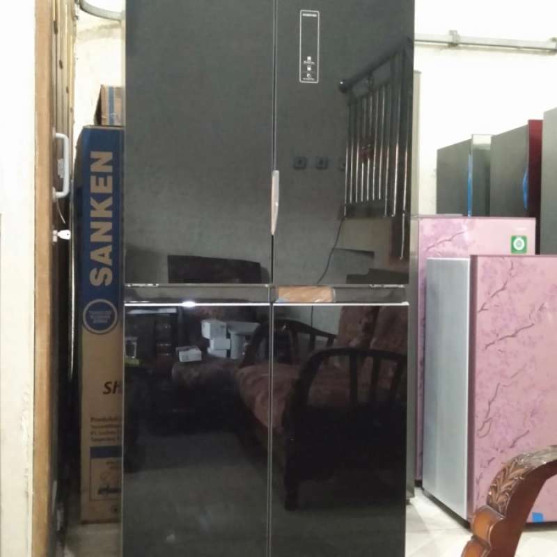 Promo Kulkas Side By Side Sj-if51 Diskon 23% Di Seller Satou Store ...