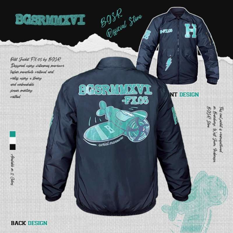 Promo Original Bgsr Jaket Parasut Pria Jacket Windbreaker Tebal Premium ...