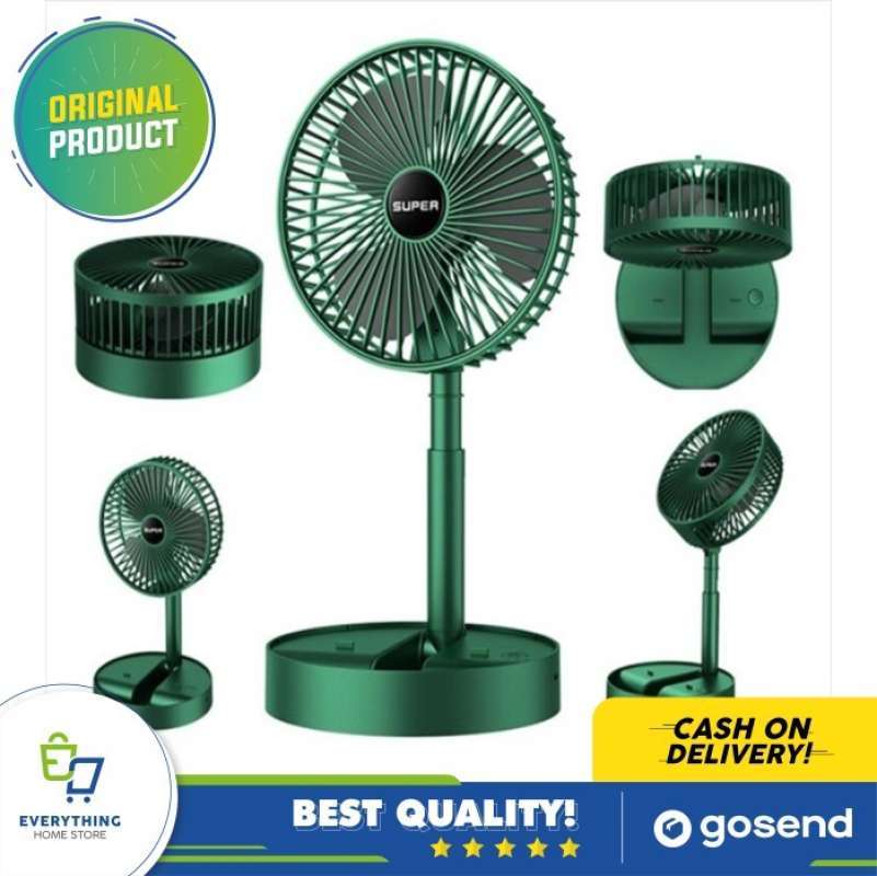 Promo Kipas Angin Listrik Serbaguna Lipat Original Ehs Diskon 23% Di ...
