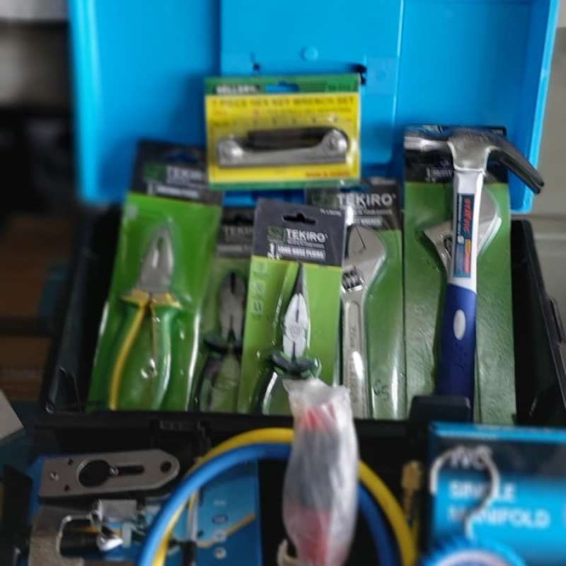 Promo Alat Pasang Ac Berkulitas Paket Komplit + Tool Box Diskon 23% Di ...