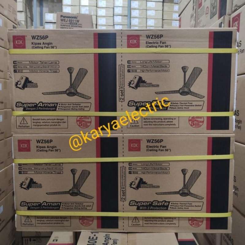 Promo Kdk Ceiling Fan Garansi / Kipas Angin Plafon Wz56 Promo ...