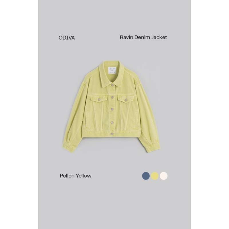 Promo Odiva Ravin Denim Jacket Wanita Diskon 34% Di Seller Odiva ...
