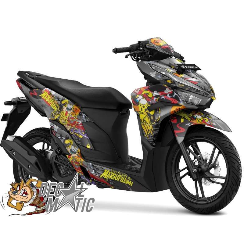 Jual Decal Vario New 125 2022 Full Body Stiker Full Body Motor Honda Vario 125 New 2023 2024 ...