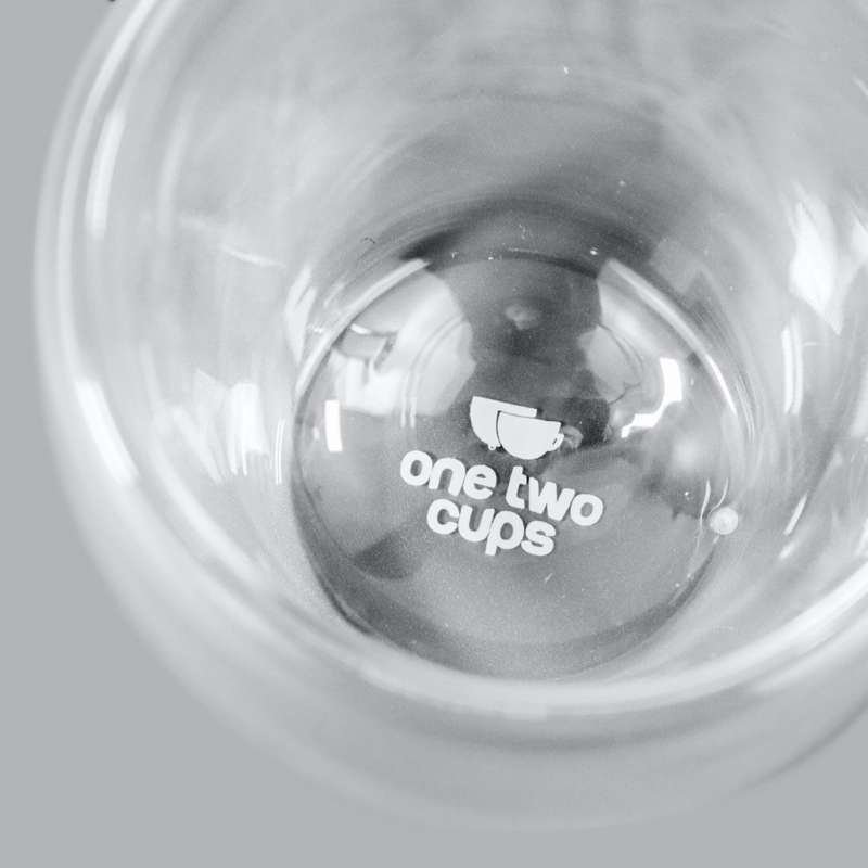Jual One Two Cups Double Wall Glass Cup 160ml Gelas Cangkir Kopi Cafe ...