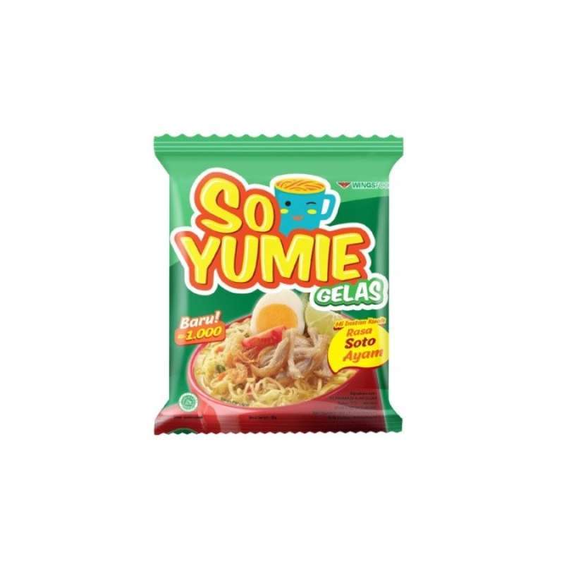 Jual So Yumie Mie Gelas 1 Renceng Isi 10 Sachet Di Seller Sheji ...